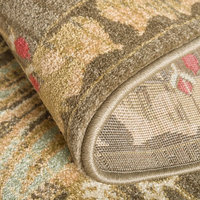 Traditional Stirling Chestnut Area Rug, 8' Round - Craftsman - Area ...