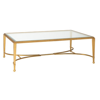 Sangiovese Rectangular Cocktail Table, Large - Contemporary - Coffee ...