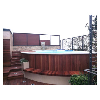 Progetto interni e arredo su misura Milano attico su 3 livelli con ...