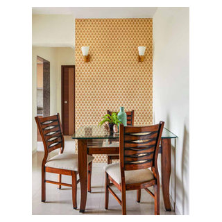 A calm and composed home in Mumbai - Indian - Dining Room - Mumbai - by ...
