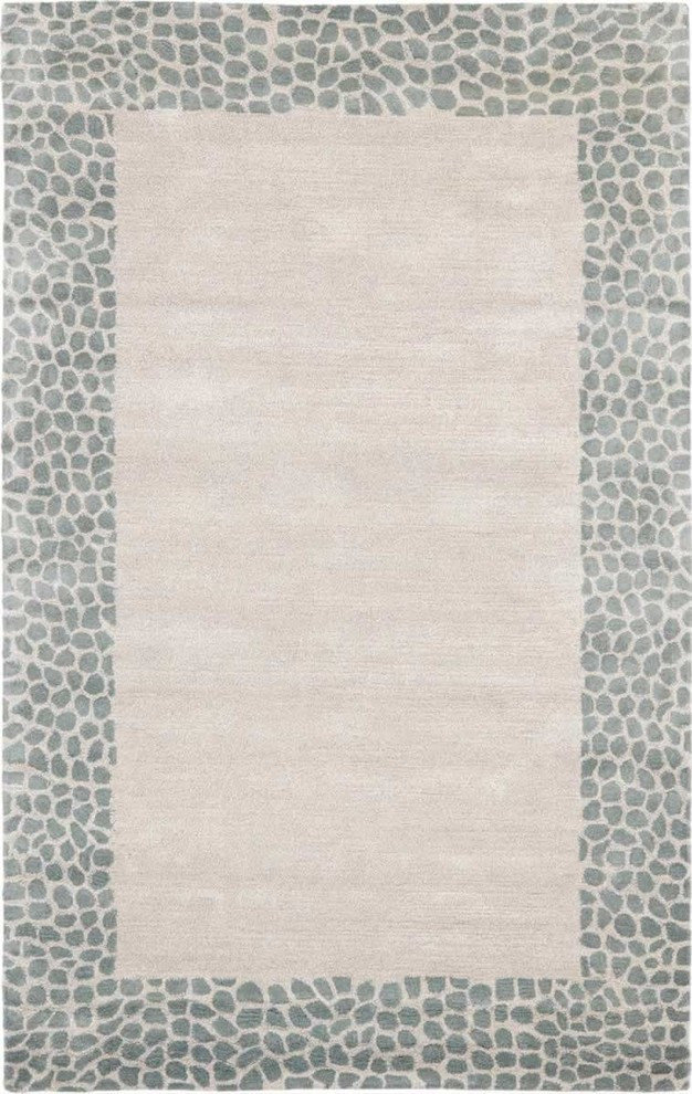 Soho Gray Area Rug SOH439B, 2'6"x8' - Contemporary - Hall And Stair ...
