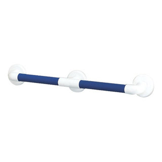 Heavy Duty 36-in Grab Bar, Blue - Grab Bars - by Transolid | Houzz
