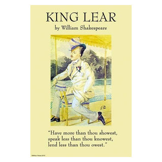 King Lear, 12" x 18" - Traditional - Prints And Posters - by Buyenlarge ...