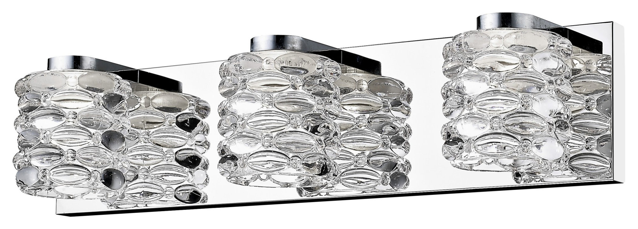 Z-Lite 907-3V-LED Dawson 3 Light 21 Wide LED Vanity Light - 3000K ...