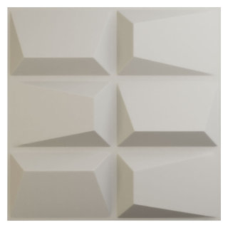 Stratford EnduraWall Decorative 3D Wall Panel, 19.625"Wx19.625"H ...