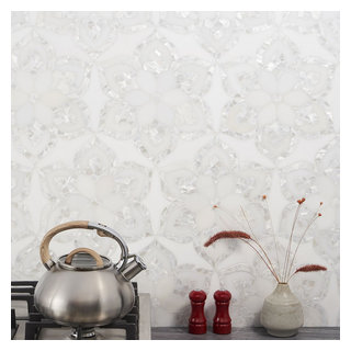Pearl Wall Tile Inspiration - Kitchen - New York - by Ivy Hill Tile | Houzz