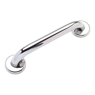 1.25" Polished Chrome Grab Bar, 32" - Contemporary - Grab Bars - by ...
