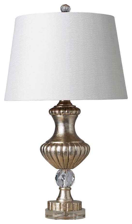 Mayfair Table Lamp by Surya, Gilded Base - Traditional - Table Lamps - by ShopFreely | Houzz