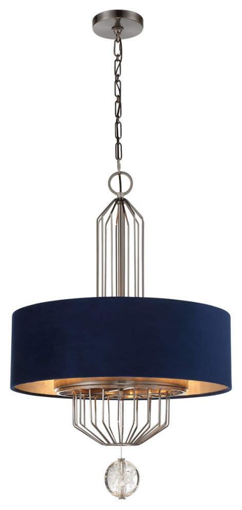 Metropolitan Grandeur 6 Light Pendant N7336-889, Aged Antique Nickel ...