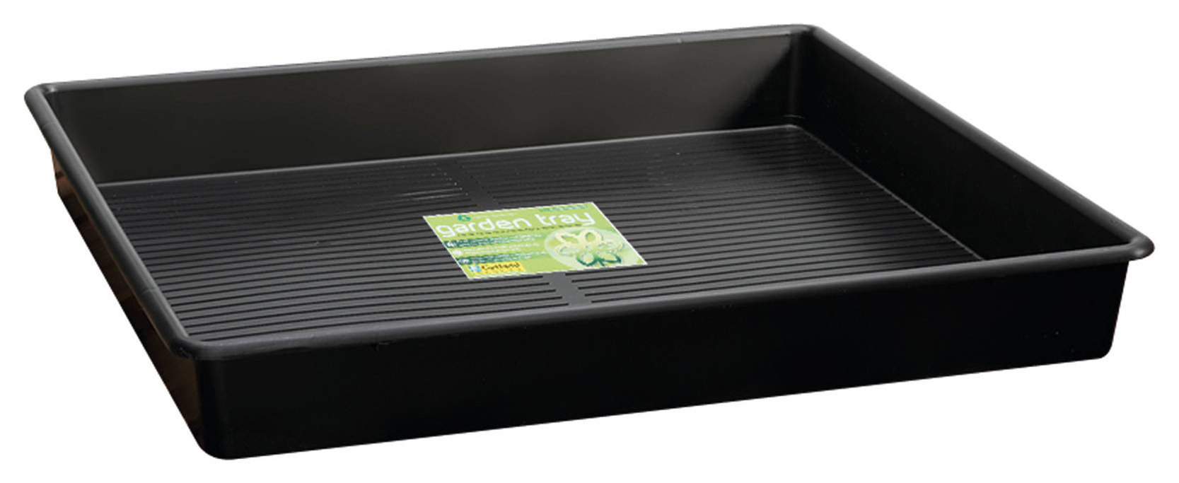 Tierra Garden Metre Square Tray, Black - Transitional - Serving Trays ...