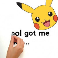 Pokemon Pikachu Faces Peel and Stick Wall Decals, 12-Piece - Kids Wall ...