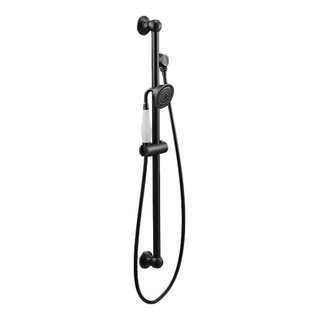 Moen Weymouth Single-Function Handheld Shower with 30in Slide Bar ...