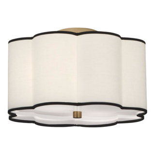 Robert Abbey 2139 Axis - Two Light Flush Mount - Contemporary - Flush-mount Ceiling Lighting ...