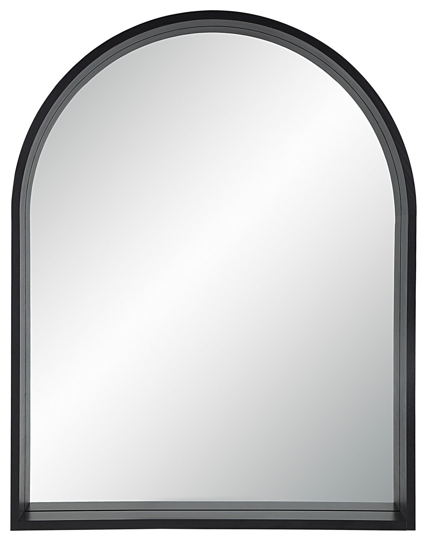 Ren Wil MT2552 Cove 36" W x 46" H Arched Wood Framed Bathroom ...