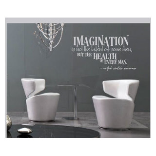 Imagination Is Vinyl Wall Decal AM001ImaginationV, 23 in ...