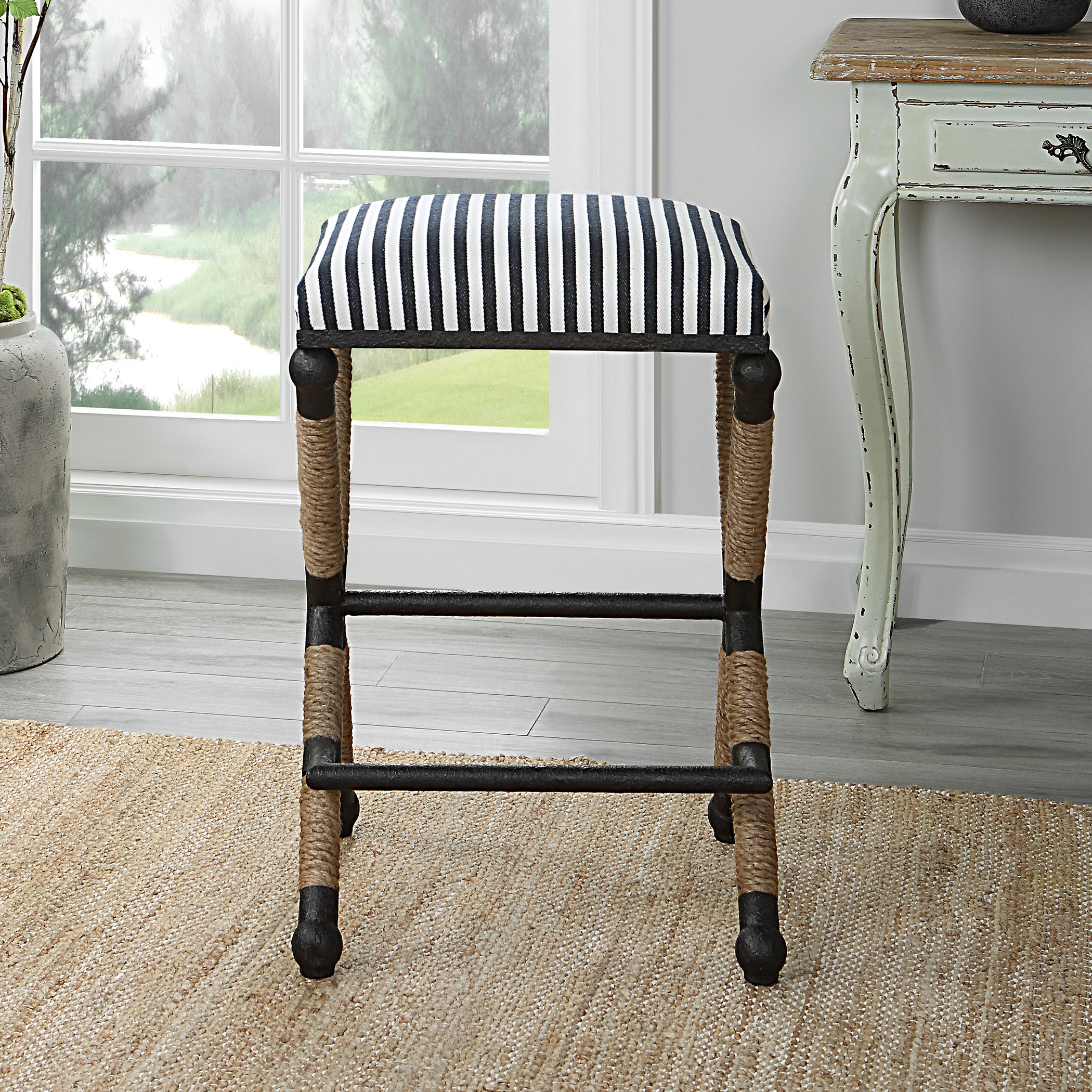 Braddock Backless Counter Stool - Beach Style - Bar Stools And Counter ...