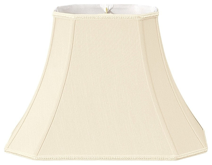 Rectangle Bell With Cut Corners Designer Lampshade, 10.5" - Traditional ...