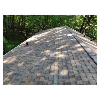 CertainTeed Landmark Pro shingles installed in Heather Blend ...