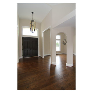 Barrel Vaulted Foyer with Tall Ceilings - Contemporary - Raleigh - by ...