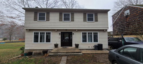 HELP with exterior design for 1960s Colonial | Houzz Forum