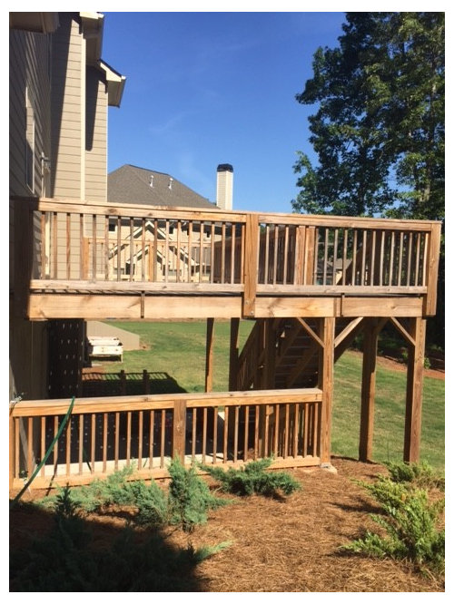 Color Coordinating a 2-Story Deck with the SidingA whole new look for ...
