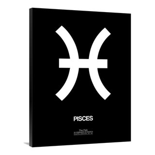 "Pisces Zodiac Sign White" Fine Art Print, 30" x 40" - Modern - Prints ...