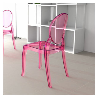 Clear Lucite Acrylic Dining Chairs - New York - by Clear Home Design ...