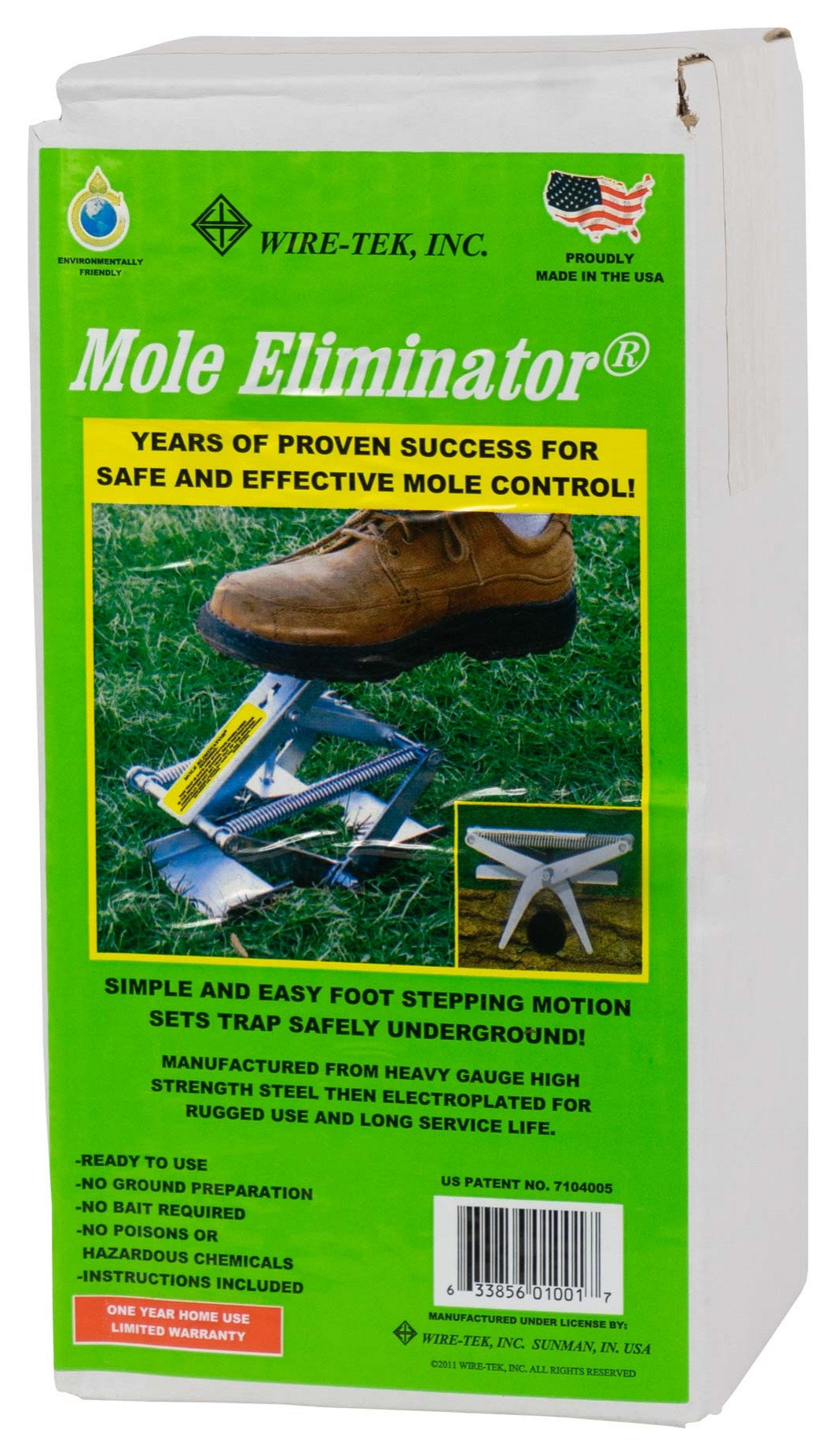Wire Tek EasySet Mole Underground Eliminator Trap - Traditional ...
