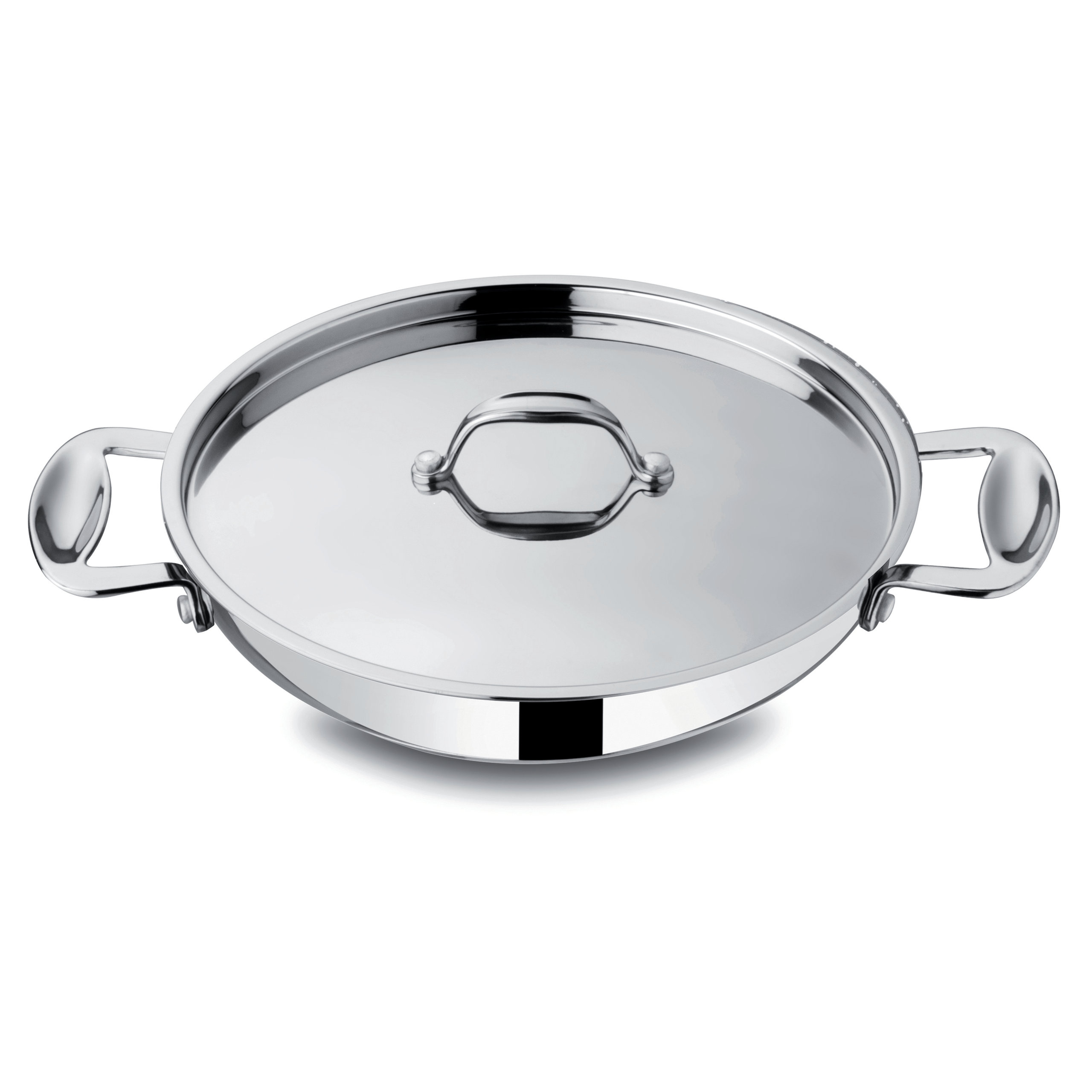 Glamour Diamond Frying Pan Dual Handles, 13"Dia - Contemporary - Frying ...