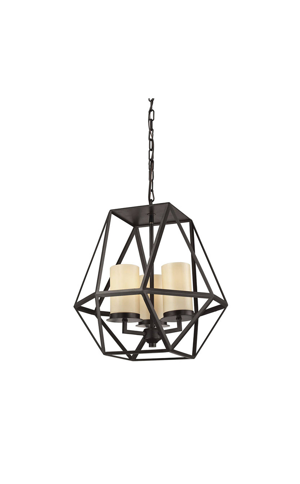 Elk Lighting Delaney 3 Light Pendant In Oil Rubbed Bronze ...