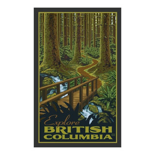 Paul Leighton British Columbia Art Print, 24"x36" - Contemporary - Fine ...