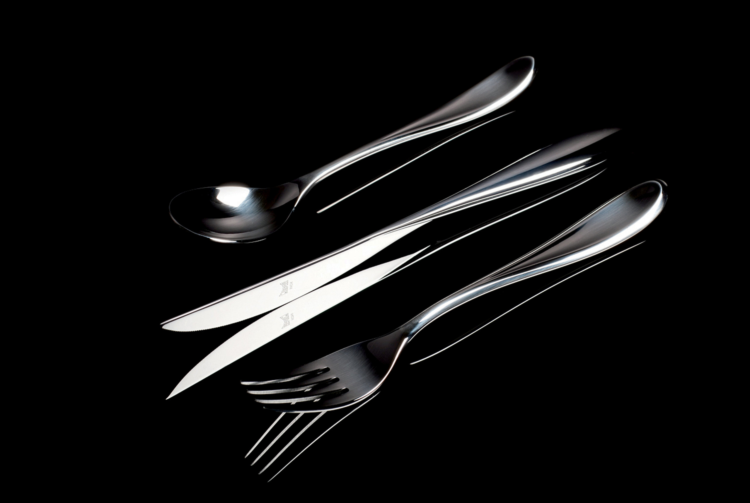Forma Serving Set 2-Piece Set Mirror - Contemporary - Serving Utensils ...