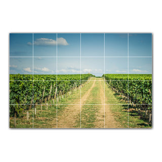 Farm Ceramic Tile Wall Mural HZ500585, 36" Wide x 24" High - Farmhouse ...