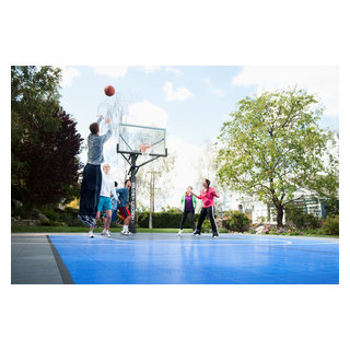 Backyard Basketball Court - New York - by SportProsUSA, Inc. | Houzz