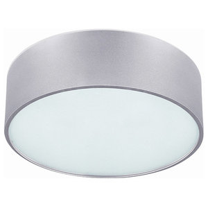 Bromi Design Lynch White and Red Flush Mount - Contemporary - Flush ...