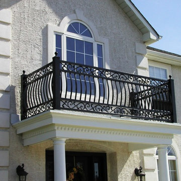 Portico Railing - Photos & Ideas | Houzz