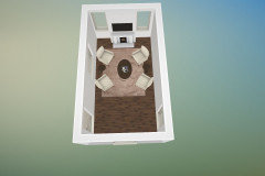 Need help with living room layout (17" x 11")