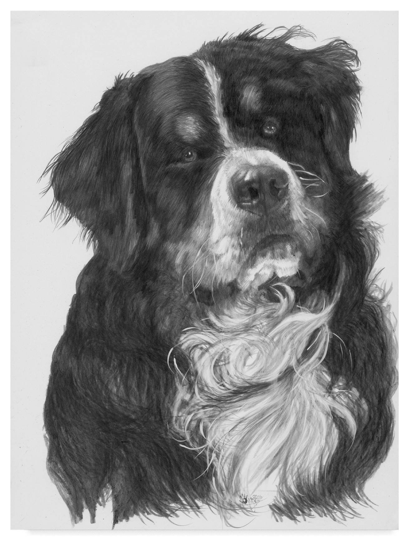 "Dutiful" by Barbara Keith, Canvas Art, 32"x24" - Contemporary - Prints ...