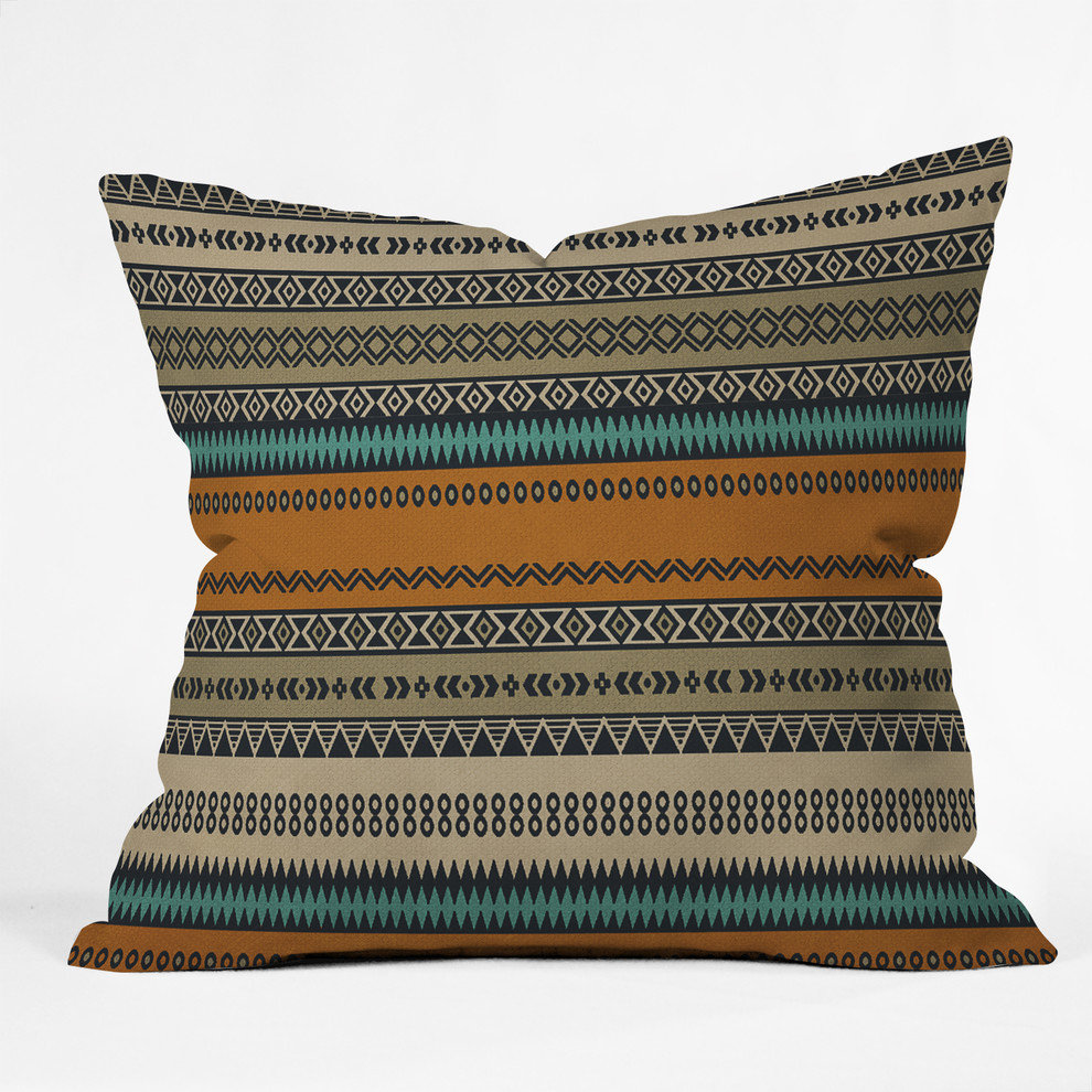 Deny Designs Viviana Gonzalez Textures Abstract Outdoor Throw Pillow ...