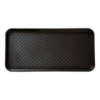Large All-Weather Indoor/Outdoor Boot Tray Weather-Resistant Plastic ...