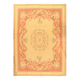Classic Aubusson Style Rug 8'4"x11'7" - Victorian - Area Rugs - by ...