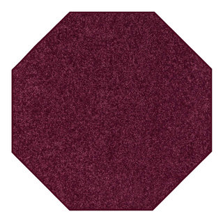Color World Collection Way Kids Favourite Area Rugs, Cranberry, 6 ...