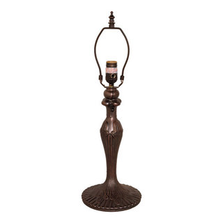 14" High Fleur Table Base - Traditional - Lamp Bases - by Meyda ...