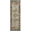Olive Charcoal Layla Printed Area Rug by Loloi II, 2'-6"x12'-0 ...