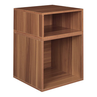 Niche Cubo Storage Set- 1 Half Cube/1 Full Cube- Warm Cherry ...
