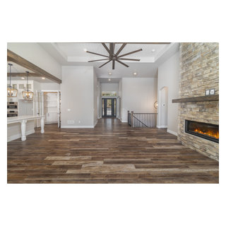 2021 Rampart Modern Farmhouse - Living Room - Denver - by Jayden Homes ...