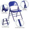 Cobalt Blue Folding Chair - Contemporary - Folding Chairs And Stools ...