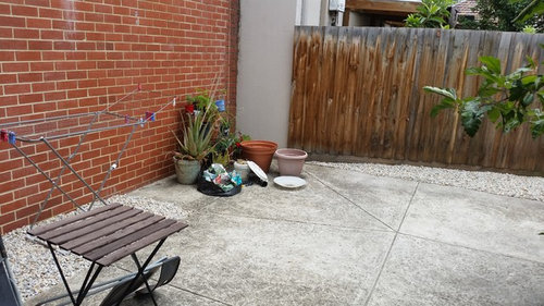 Small concrete courtyard ideas | Houzz AU