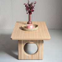 Modrest Washington Modern Natural Oak Coffee Table - Transitional ...