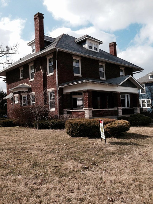 Front Door and Porch help for this American Foursquare